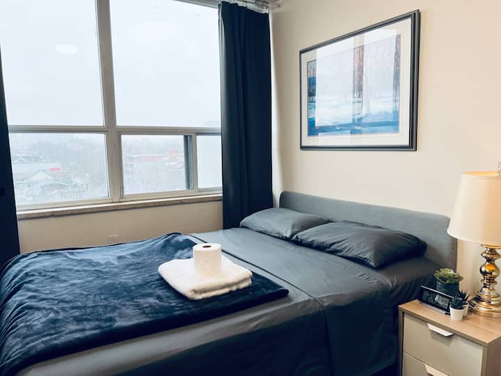 E2 - Comfy Room In Central Downtown With City View - Toronto