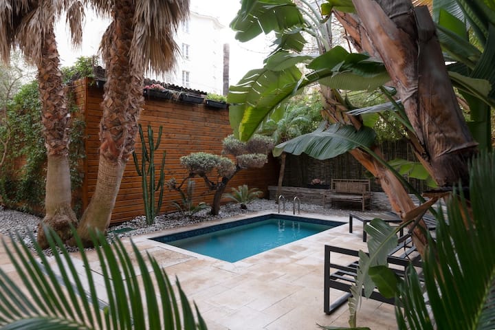 Leden House Villa With Pool - Antibes