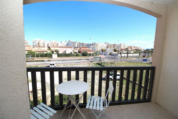 Appartement 4 Personnes à 300m De La Plage + Parki - Canet-en-Roussillon