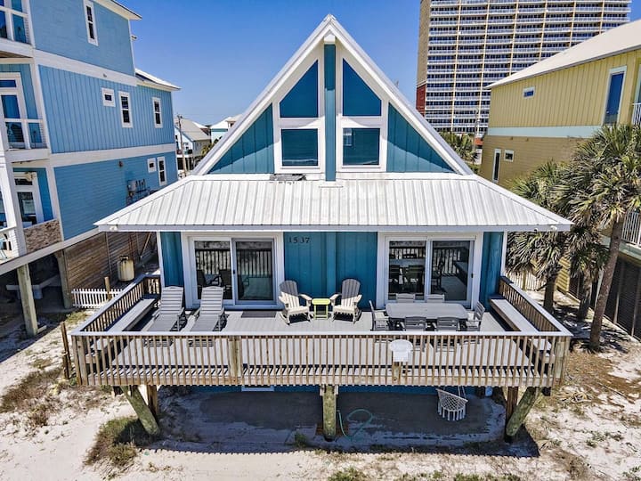 4 Bedroom Gulf Front Beach House Cute - Gulf Shores, AL