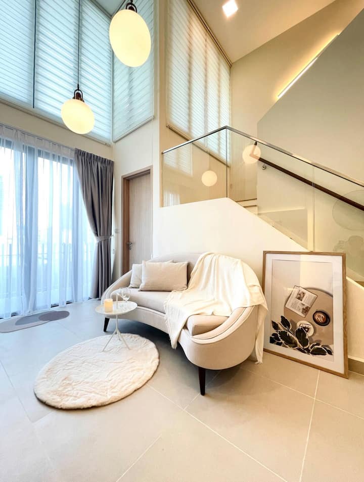 C1: Colony Cozy 2br Duplex With Stunning Klcc View - Kuala Lumpur