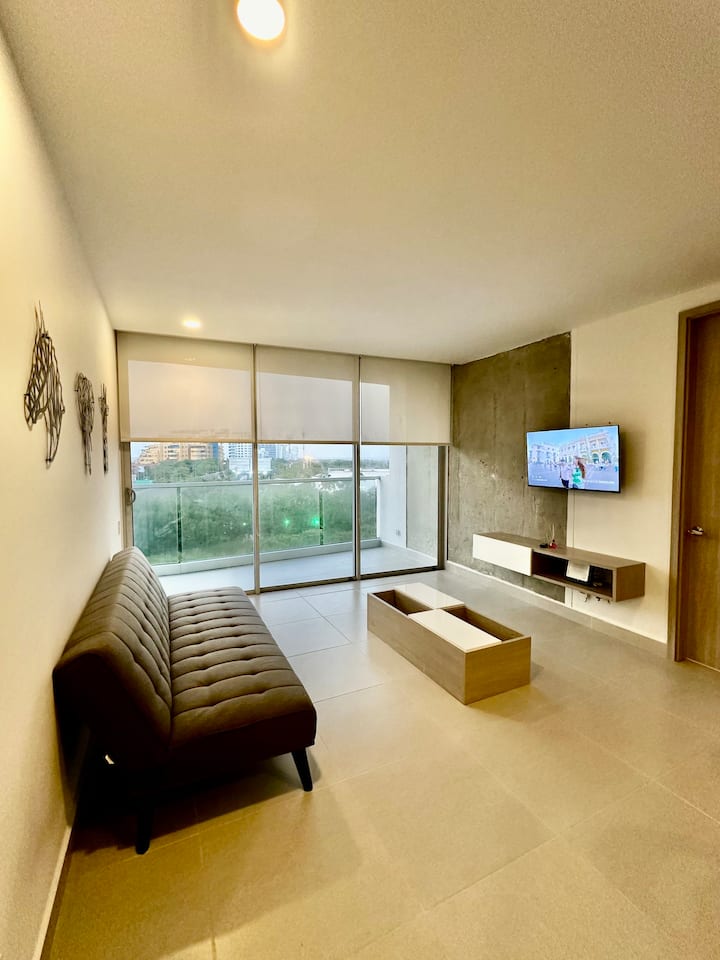 Cozy Apt Near The Beach - Cartagena