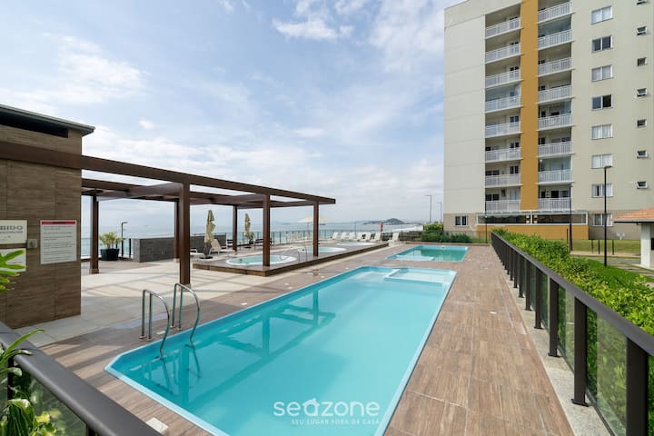 Ocean View Apartment On The Sand With Pool Vac2205 - Barra Velha