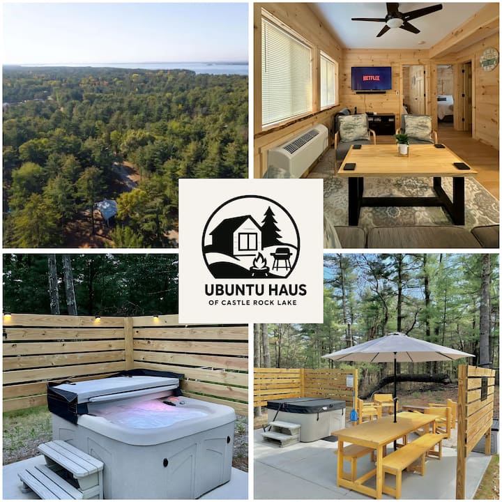 Ubuntu Haus | Near Castle Rock Lake | Hot Tub! - Buckhorn State Park, Necedah