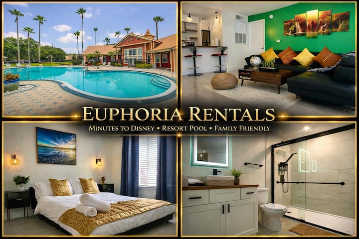 Euphoria Family 2br Suite | Resort Pool • Disney C - Kissimmee, FL