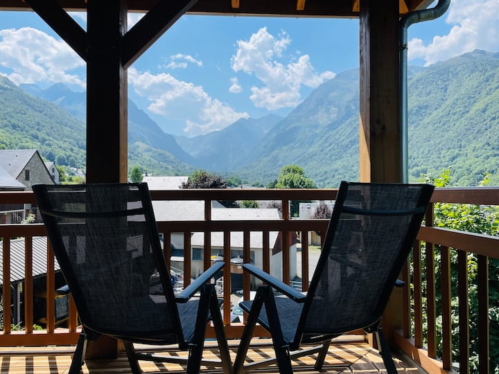 T4 Duplex 6/7 P. Avec Vue Sur La Vallée - Loudenvielle