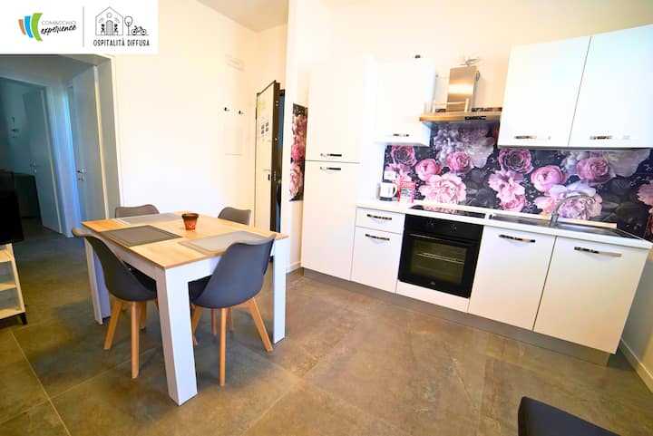 Fiocinino Bilocale Nuovo A 150m Mare - Comacchio