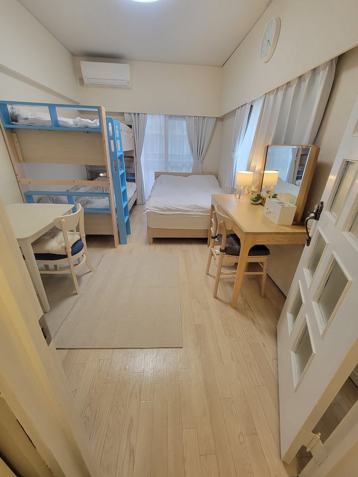 Ykhouse.텐진 돈키호테 도보 3분.텐진 중심부.관광과 쇼핑최적(숙박세 포함) - Fukuoka Prefecture, Japan