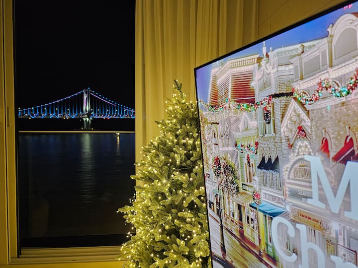 [영업신고증등록] #광안대교오션뷰#짐보관가능 #20평#방 2개 #침대3개#6인 #무료주차 - Busan