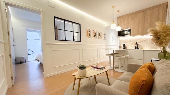 Piso De Diseño Con Terraza | 2 Hab | Centro Madrid - Madrid
