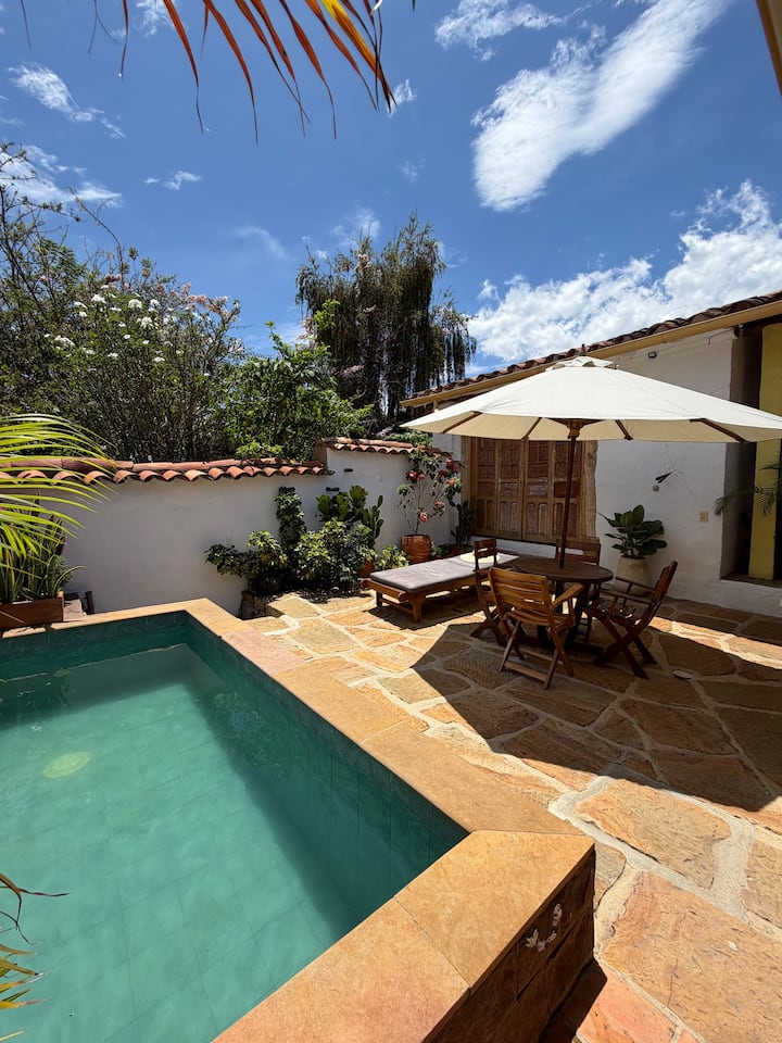 Casa Acogedora A Dos Calles De La Plaza Y Piscina - Boyacá