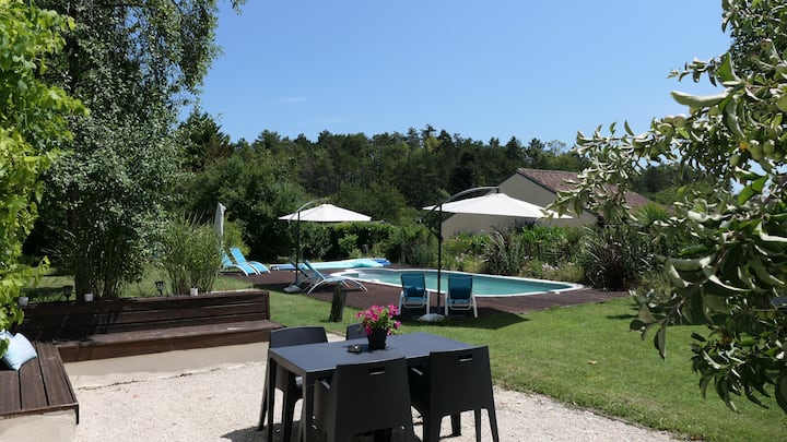 Charmante Gîte Met Zwembad & Grote Tuin | Dordogne - Périgord