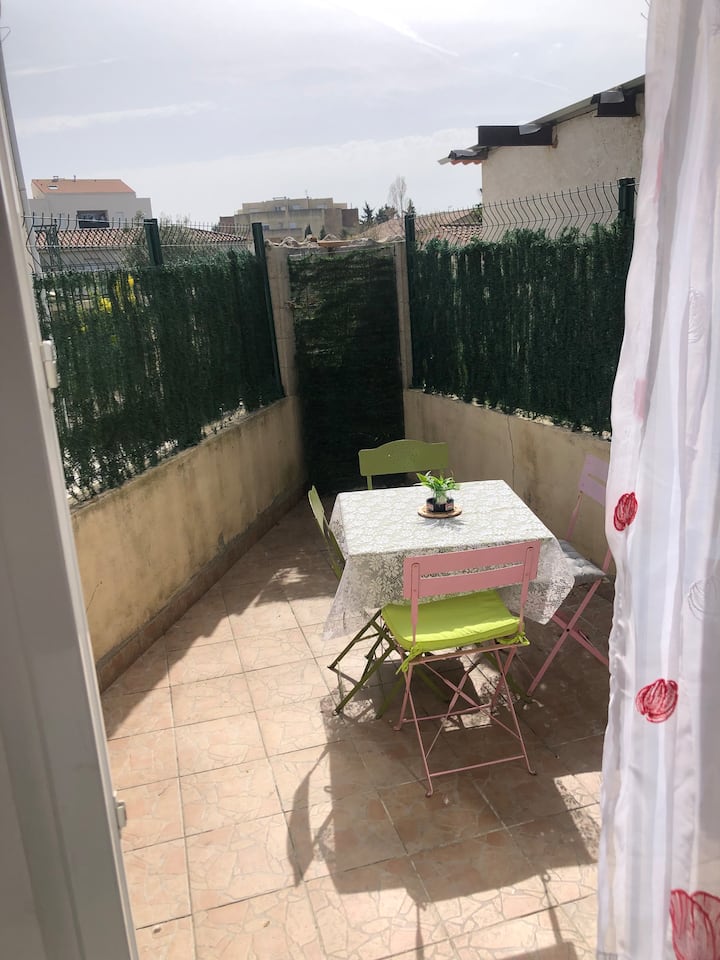 T3 Duplex Calme à La Timone - Marseille