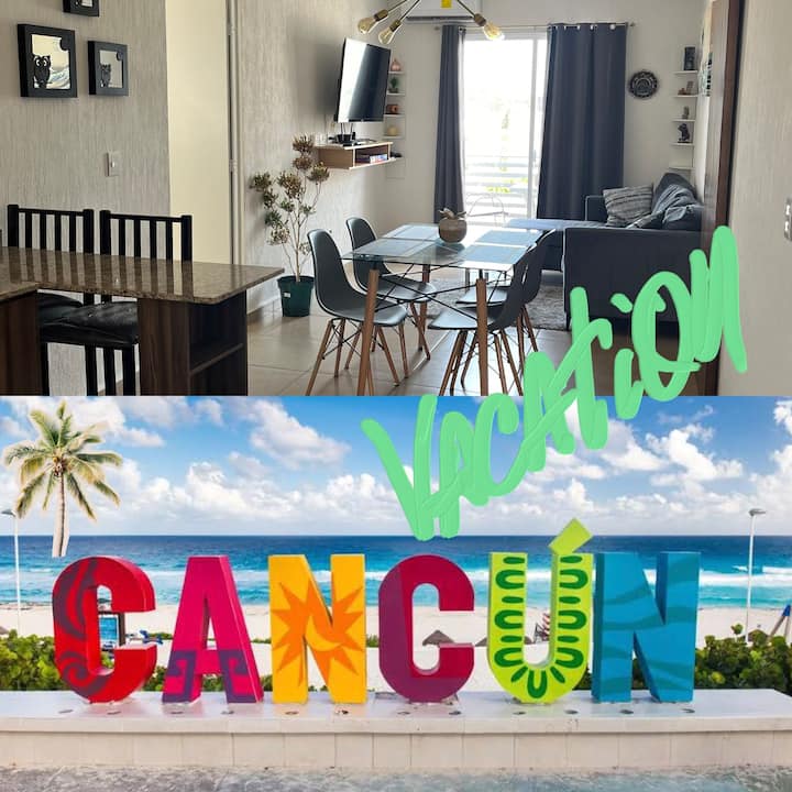 Departamento Residencial,2da Planta,zona Sur. - Cancún