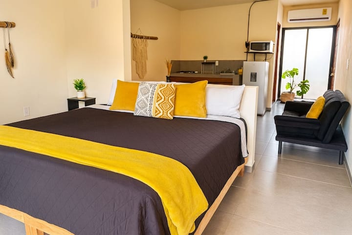 Loft Céntrico En Cancún | A/c, Wifi Y Smart Tv. - 칸쿤