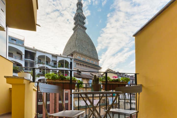 Panoramique Appartement Vue Mole - Centre De Turin - Turin