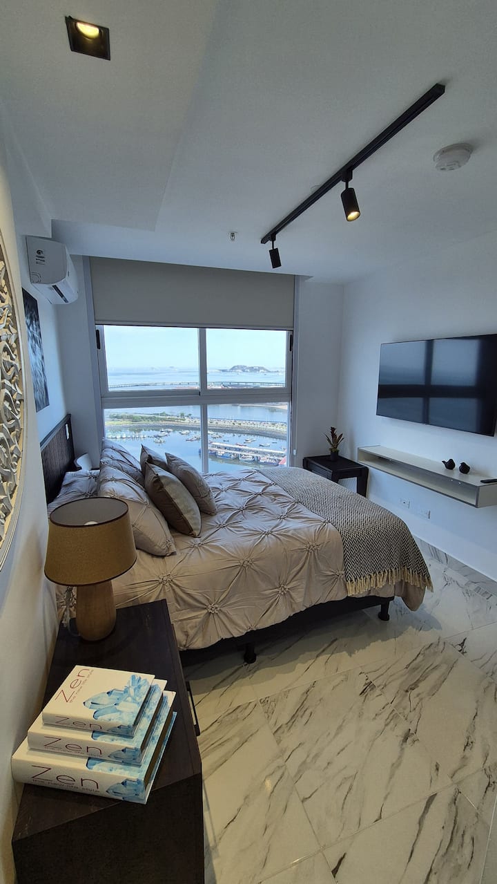 Apt De Lujo/ Vista Al Mar & Sky Lounge ! - Panama City
