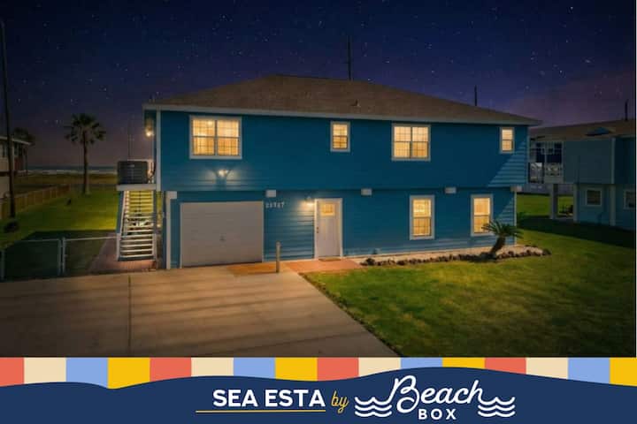 Oceanview Beach Home With 2 Pools And Volleyball - 加爾維斯敦