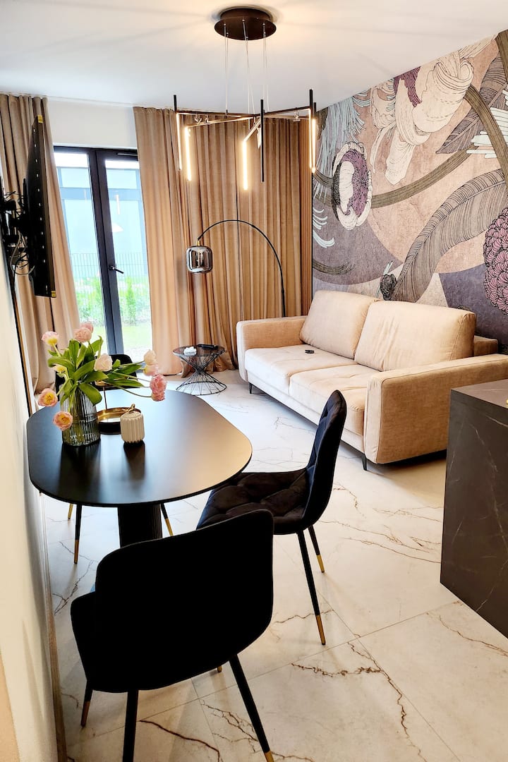 Przestronny Apartament Z Parkingiem I Klimatyzacją - 克拉科夫