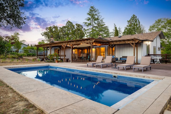 Russian River Retreat | Pool, Ac & Ev - Sebastopol, CA
