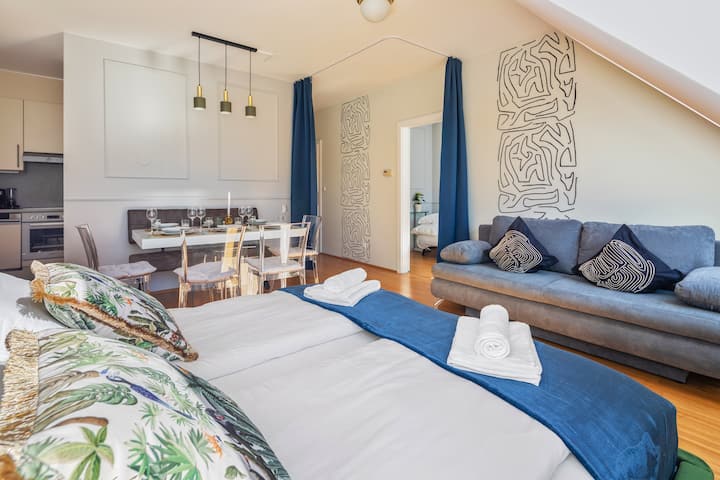 Green Dream Apt.| 3br Rooftop | Ac! - 維也納