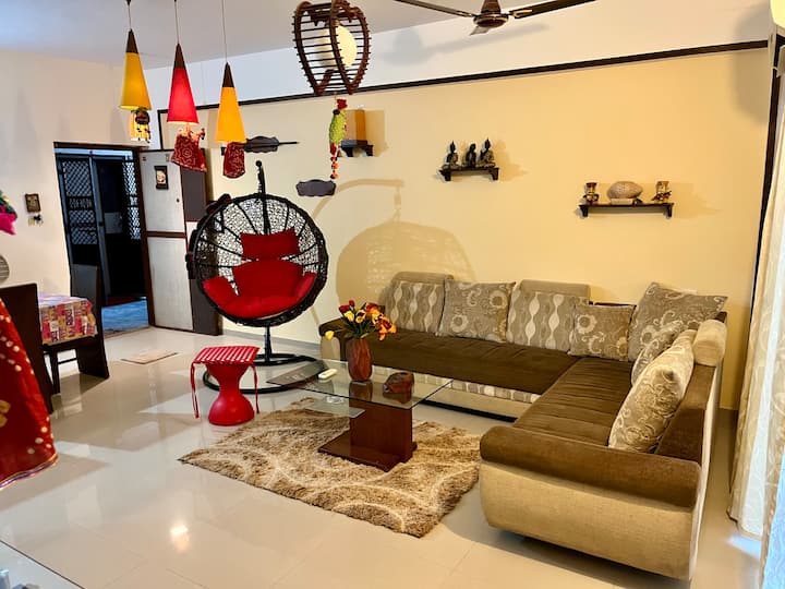 Luxurious 2bhk Apartment, Fully Furnished Atladra - Vadodara