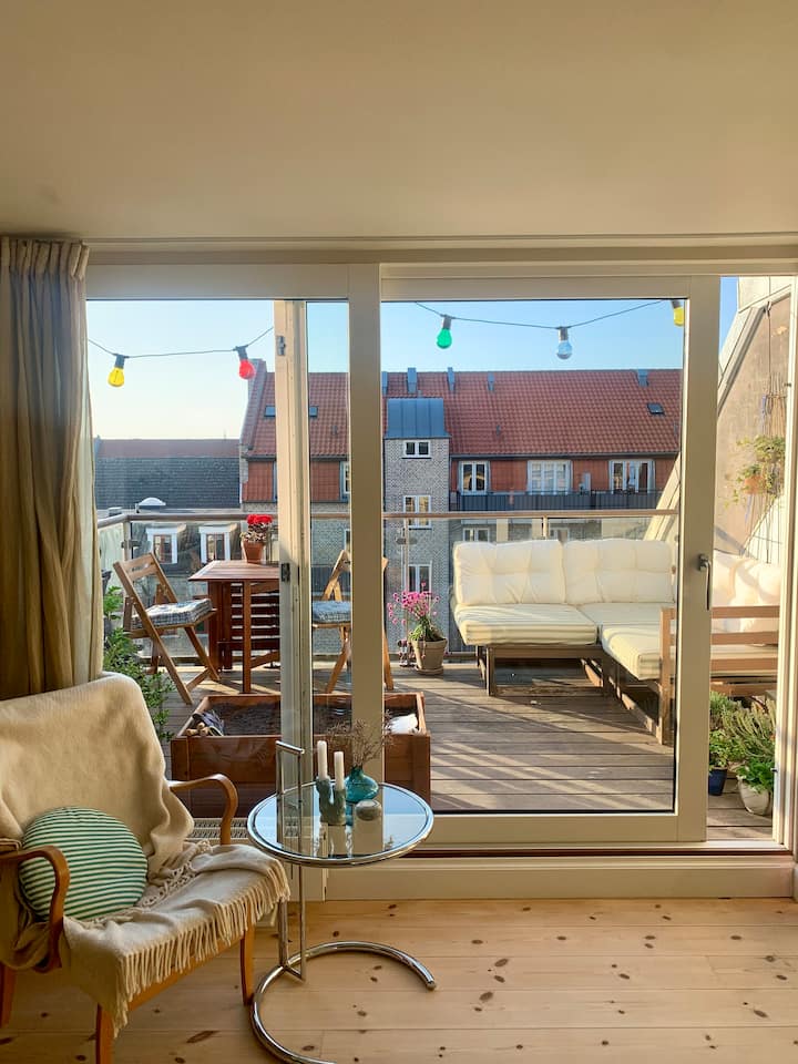 Chamerende Lejlighed I 2 Plan - Copenaghen