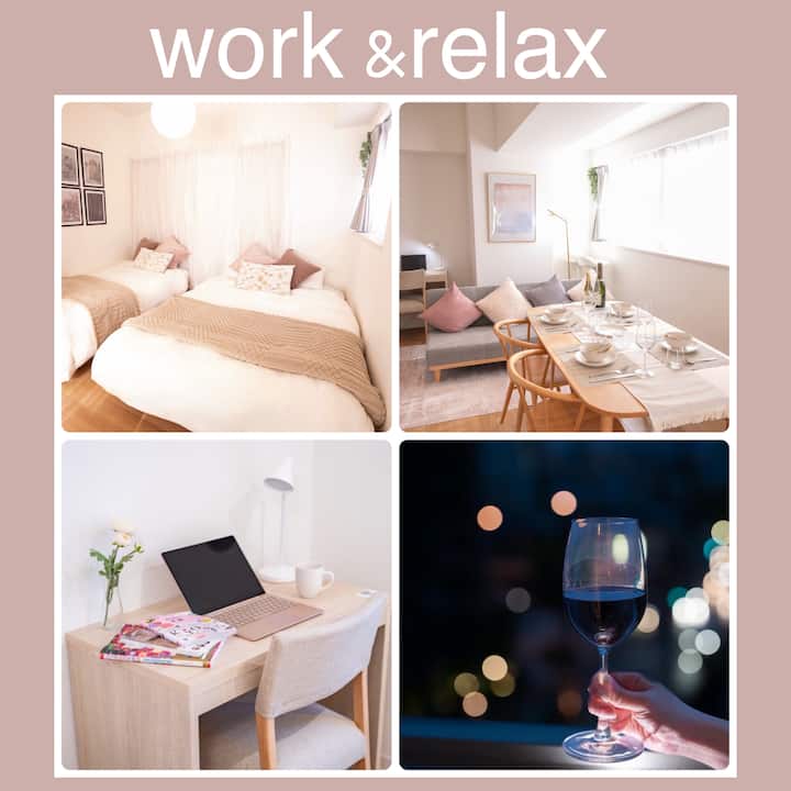 【長期割】駅1分/道頓堀・天王寺/長期滞在歓迎/日当たり最高/日本製高級ベッド・清潔・新築 - Osaka