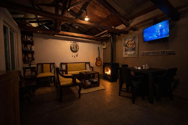 Cabaña Privada Con Chimenea |Fogata|naturaleza - Carchi