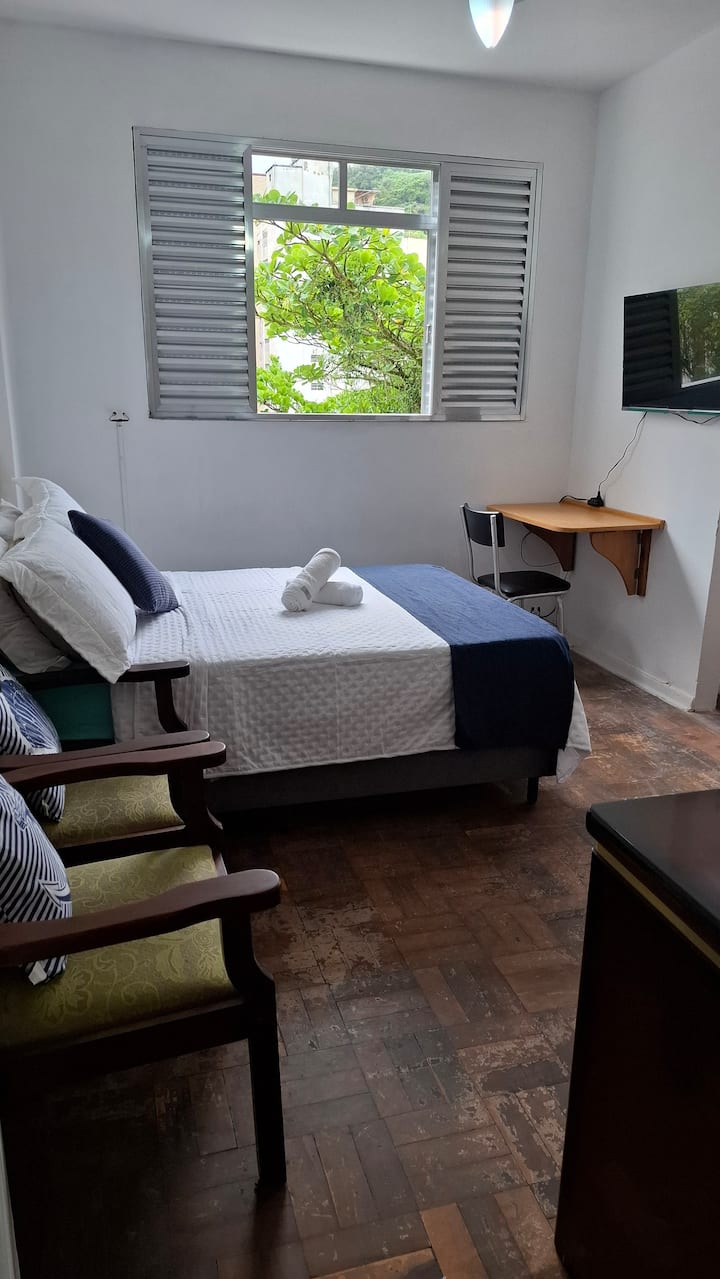 Airbnb Apartamento Na Praia De Santos - Sp - Santos, Brasil