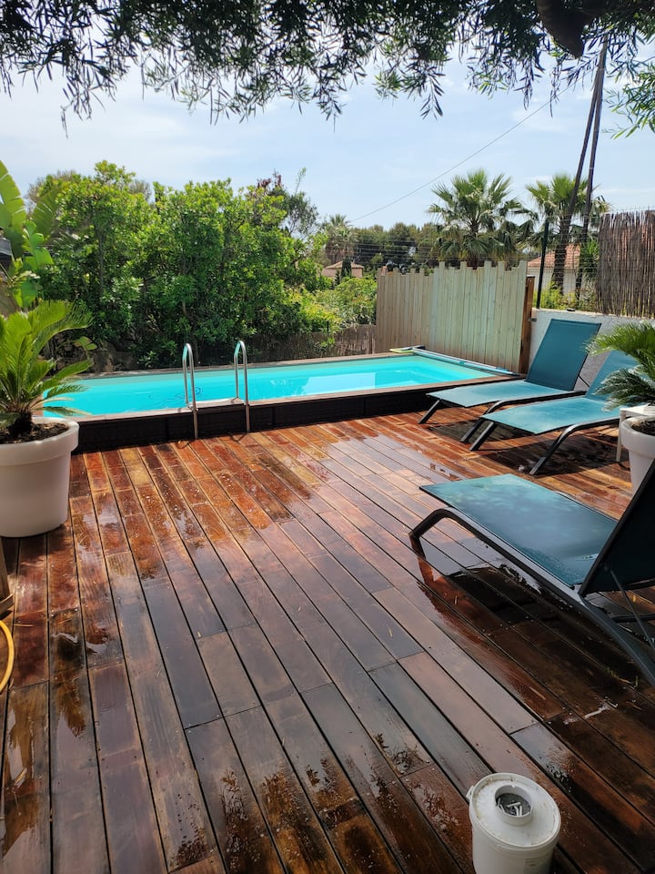 Villa Avec Piscine, Plage Des Issambres à Pied - Les Issambres