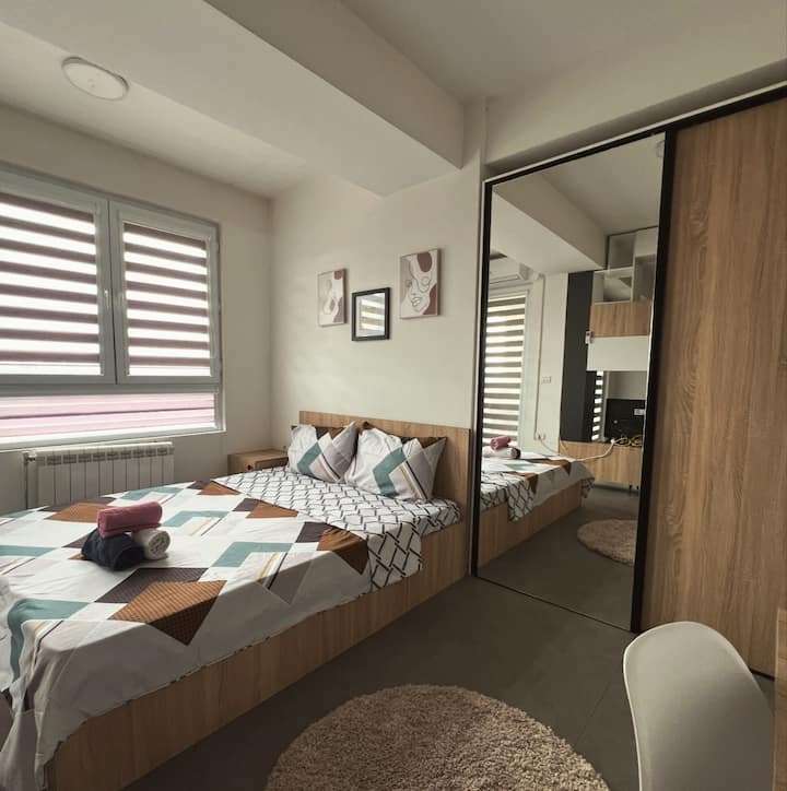 Urban Nest-in Citycentar, 2 Min Bus/shuttle & Mall - Skopje