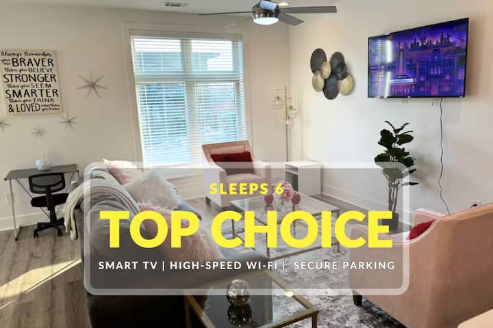 Family-friendly 2br W / Luxury Gated Community - Greenville, SC