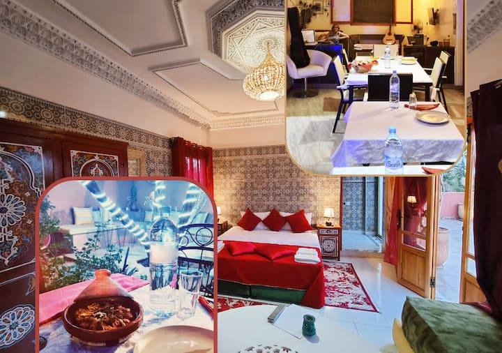 Hôtel & Restaurant Villa Des éToiles: Suite N°5 - Ourika