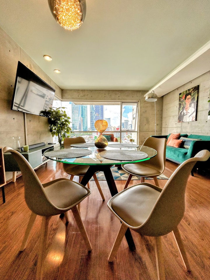 Loft Céntrico Con Amenidades - Mexico City