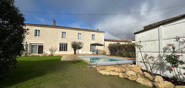 L'escapade Vendéenne - Grand Jardin, 4 Chambres - Fontenay-le-Comte