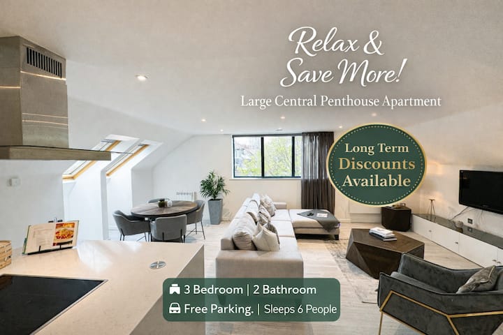 Spacious | Parking | Central | Long Term Discount - York