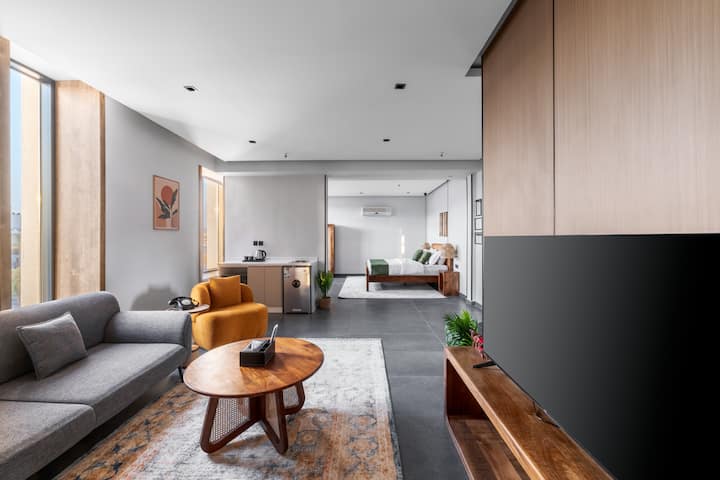 Elegant 1br Apartment With Lounge - Médine