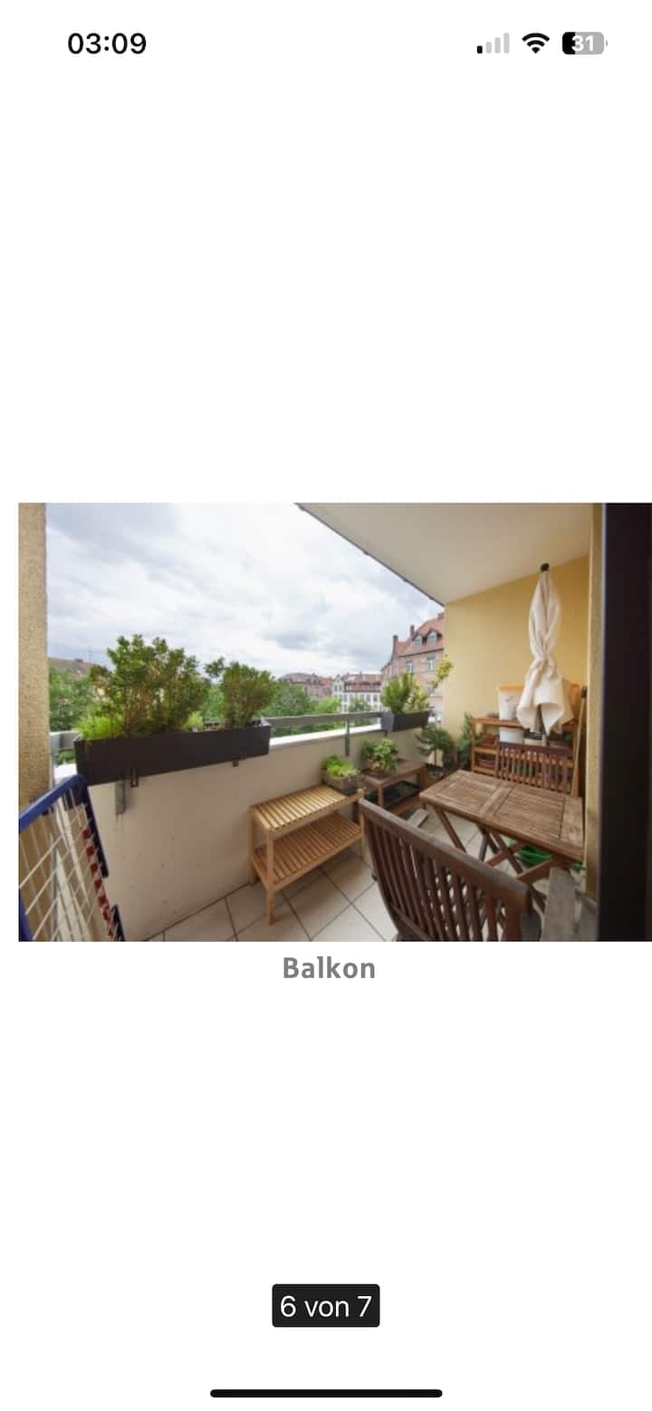 Zentrale, Ruhig Gelegene Wohnung - Nuremberg