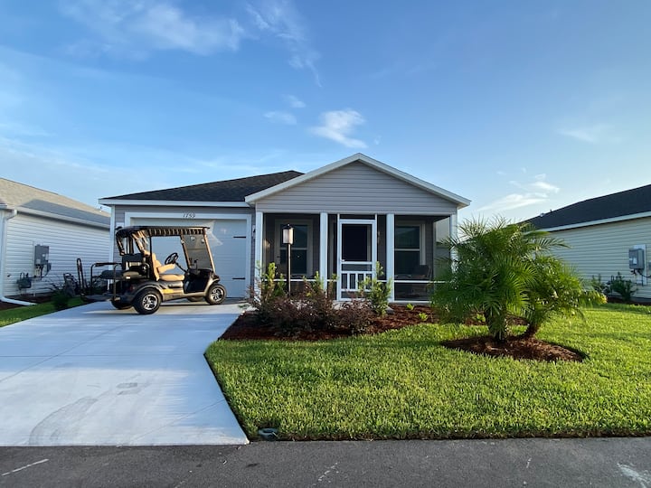 Eastport 2/2 Villa W/4 Seat Golf Cart Moultrie Crk - Wildwood, FL