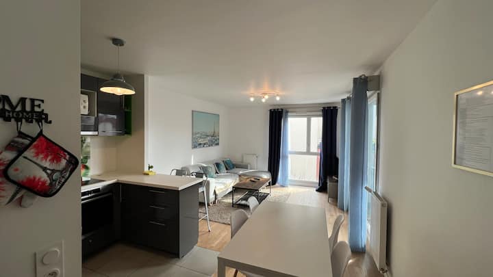 Spacieux 7 Pers Avec Terrasse & Parking · Métro 13 - Malakoff