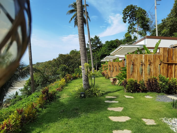 Haad Khom, 3 Homes, Ac, Private Bathrooms, Seaview - Ko Pha Ngan
