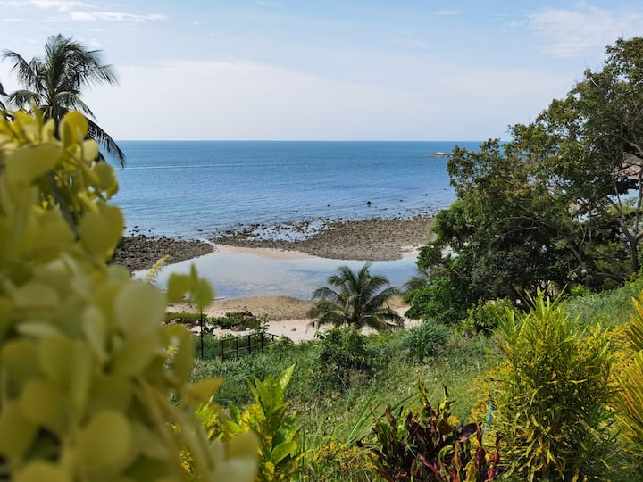 Haad Khom, Seaview, Ac, Outdoor Shower, Kitchen* - Ko Pha Ngan
