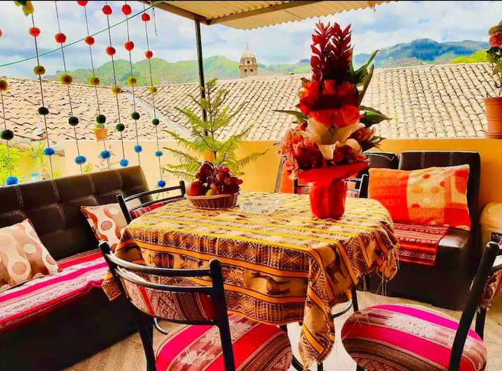Cozy Studio Apartment With Terrace City Center - Cusco