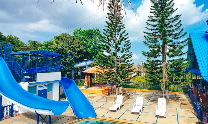 Chalet Suizo Tobogan Totalmente Privado Y Zona Spa - Lebrija