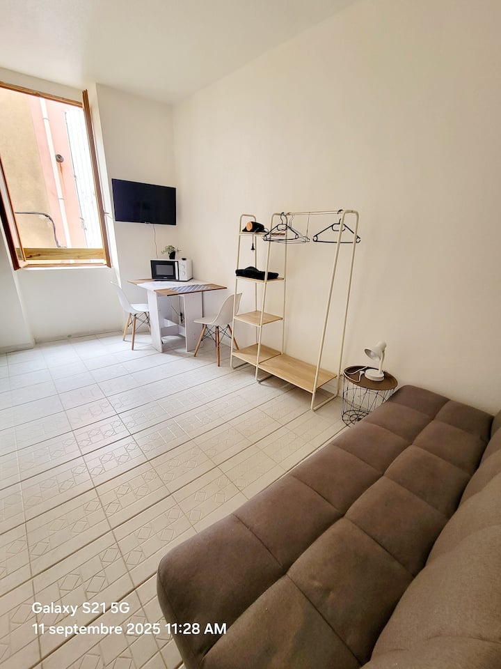 Studio 2 Clim Cosy En Centre-ville Wifi, Canal + - Bédarieux
