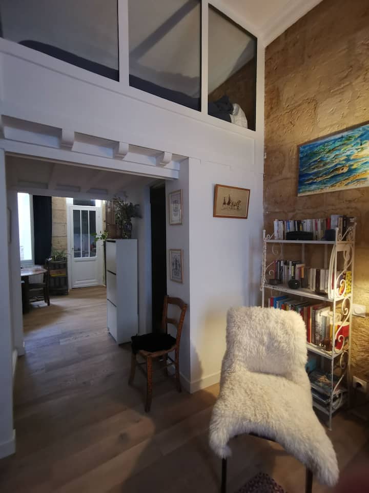 Studio Bordelais Plein De Charme Avec Cour - Bordeaux