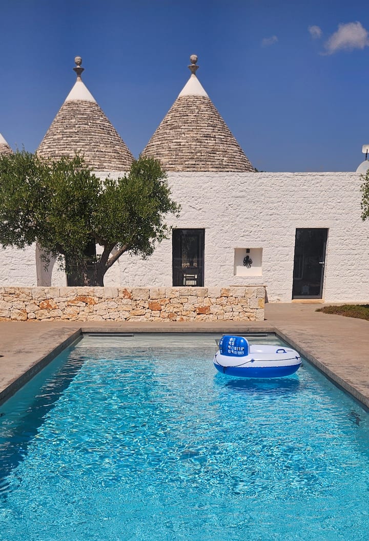 Villa Monika, Deluxe Trulli-villa Pool Alberobello - Locorotondo