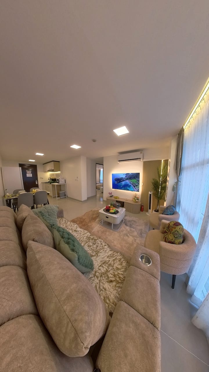 Family 2br For 6 Guests At Dee Residence - Patong