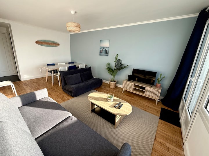 Côté Sable, Un Balcon Sur La Mer - Parking Inclus - Boulogne-sur-Mer
